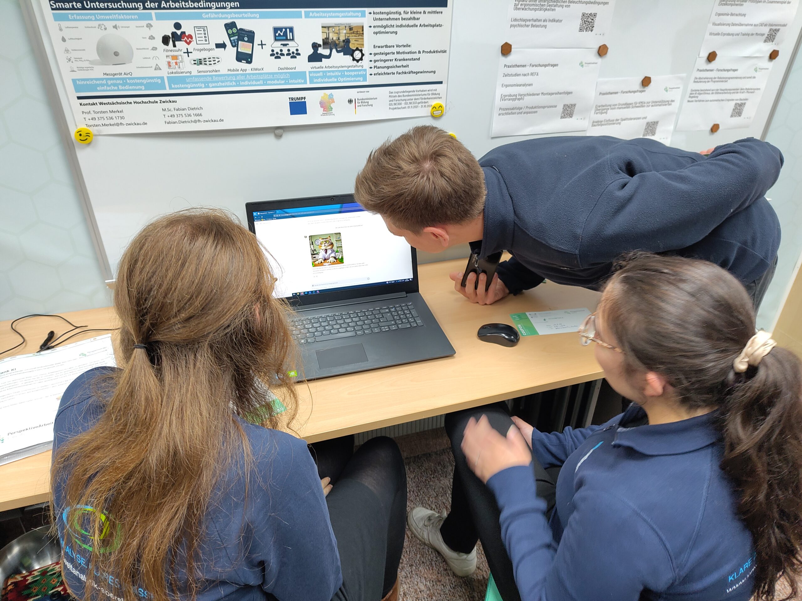 Laboratory work in motion | Team Umweltanalytik